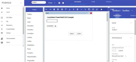 Powershell Gui Howto Get Started Lazyadmin
