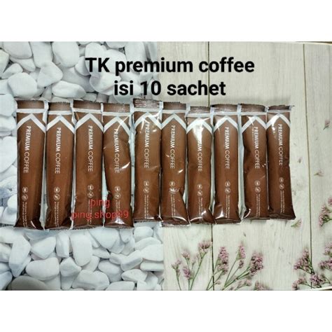 Jual Tk Coffee Tk Premium Coffee Isi 10 Sachet Minuman Kopi Diet Shopee Indonesia