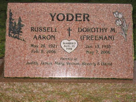 Dorothy Mae Freeman Yoder 1930 2006 Find A Grave Memorial