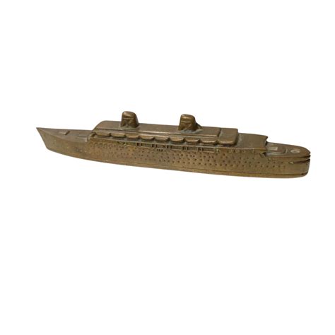 Brass Model Ship Rhms Britaniss