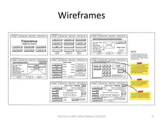 Python Talk Web Frameworks PPT