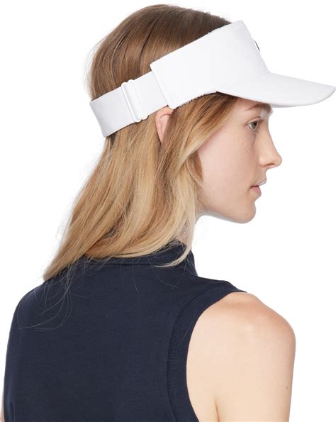 Lacoste White Classic Visor Lacoste