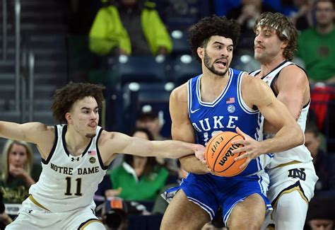 No 1 Duke Beats Notre Dame 100 56 Behind Cameron Boozers 24 Points