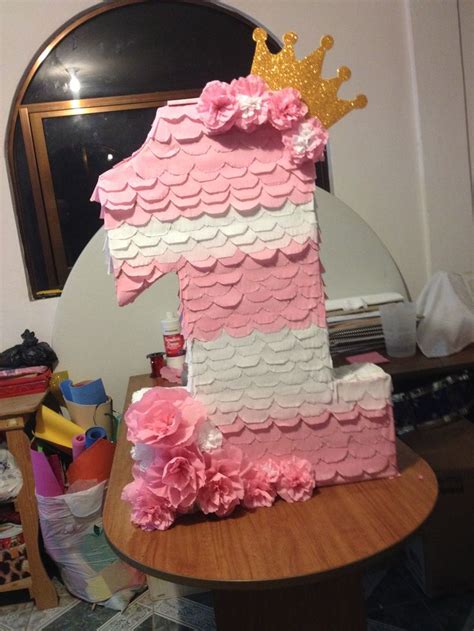 Piñata De Princesa Cumple De Princesas Piñatas De Numeros Pastel Cumple