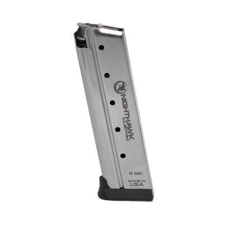 Nighthawk Custom 1911 Govt Magazine 9mm Reactive Gunworks Reactive
