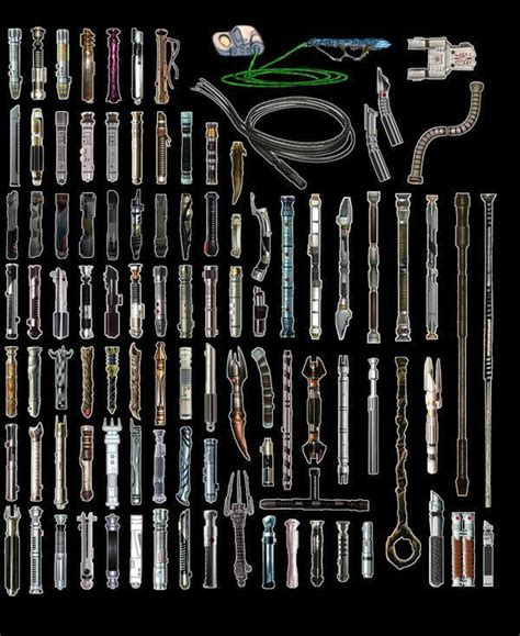 Almost All The Type Of Lightsabers GAG