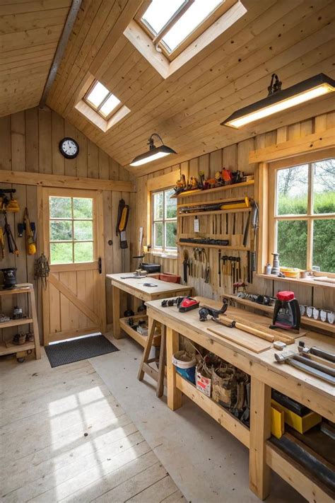 Get 12 000 Shed Plans She Shed 10x12 Interior Shed Ideas Interior 10