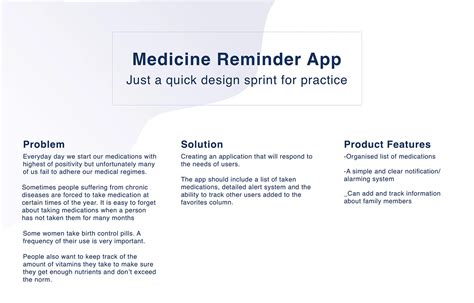 Medicine Reminder App Behance
