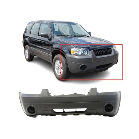 Dcp Front Bumper Cover For 2005 2007 Ford Escape Xls Textured
