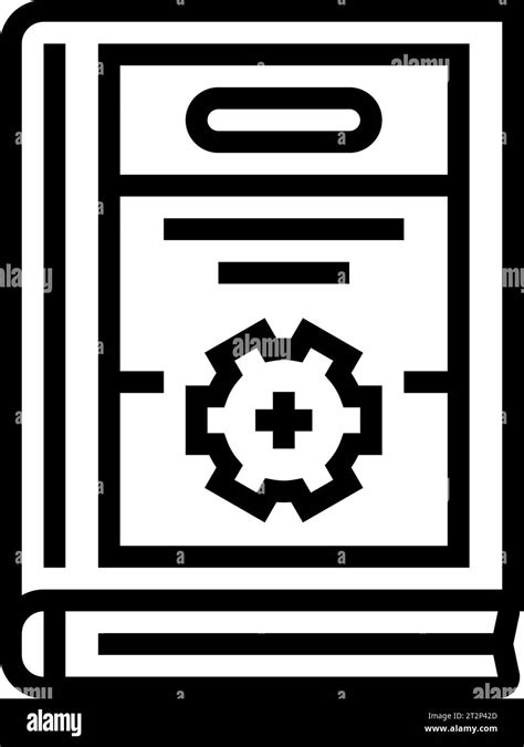 Instruction Manuals Technical Writer Line Icon Vector Illustration Stock Vector Image And Art Alamy