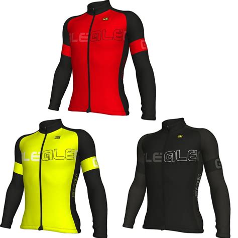 Ale Solid Block Jersey 2018 £6499 Jerseys Long Sleeve Close Fit