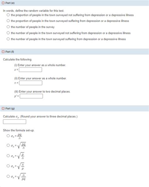 Solved ∃ Part A Is This A Test Of One Mean Or Proportion
