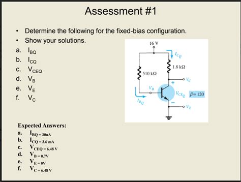 Solved Assessment V Determine The Following For The Chegg
