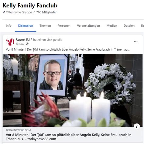 Angelo Kelly Ist Nicht Tot Falschmeldungen Häufen Sich