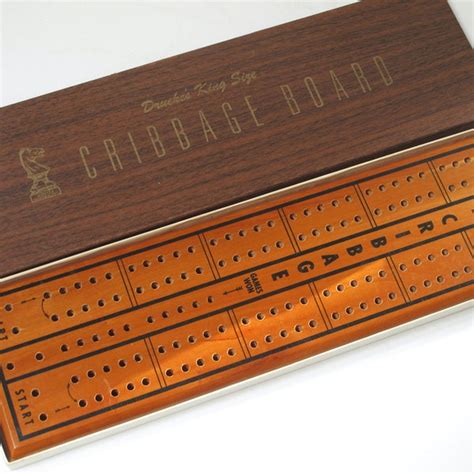 Cribbage Board Table Etsy