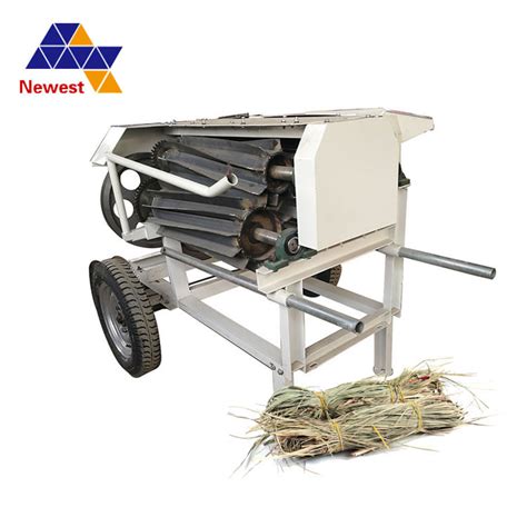 Direct Feeding Plant Fiber Extracting Machine Decorticator For Abaca