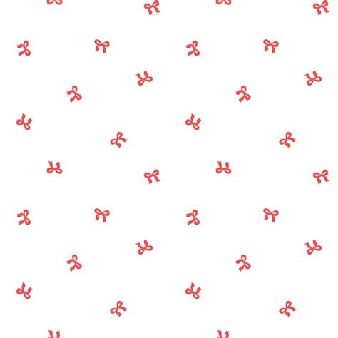 Premium Vector Seamless Pattern With Pink Bow