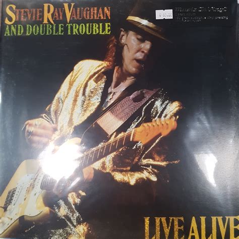 Stevie Ray Vaughan And Double Trouble Live Alive 2lp Vinyl