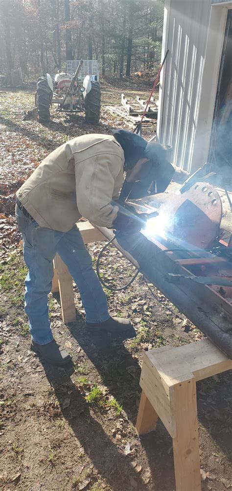 Proud Dad Blackhawk Dozer Blade Repair Yesterdays Tractors Forums