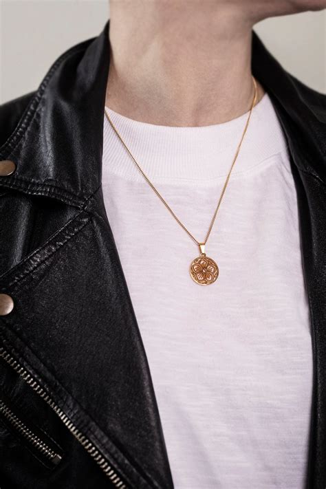 Sakura Kamon Pendant Cherry Blossom Charm Rose Gold Etsy