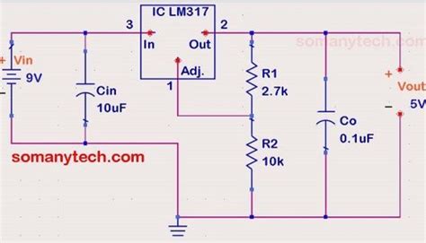 9 Volt Battery Charger Schematic Diagram