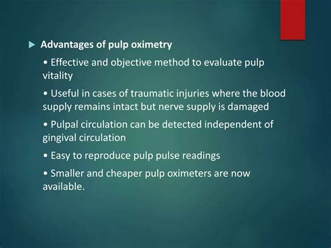Pulp Vitality Test Pptx