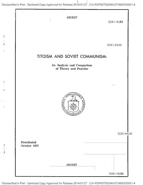 Pdf Titoism And Soviet Communism An Analysis And · Title Titoism
