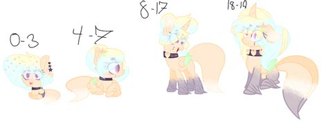 Azura {mlp Oc Ref Sheet} {remake} By Soffee Draws On Deviantart