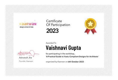Vaishnavi Gupta On Linkedin Im Happy To Share That Ive Obtained A