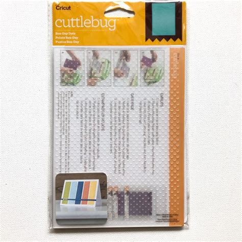 Cuttlebug Ben Day Dotspolka Dots Embossing Folder Lazada