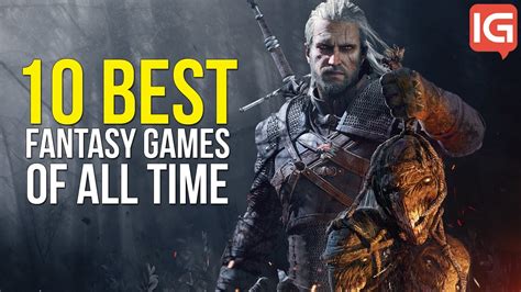 10 Best Fantasy Video Games Youtube