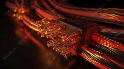 Bipolar Electric Cable Illustrated In 3d Rendering For Enhanced