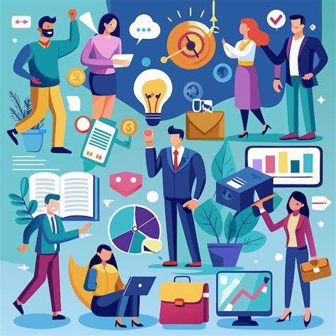 Teamwork Ideas Strategies For Success Premium Ai Generated Vector