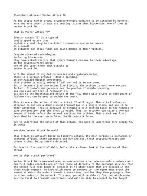 Blockchain Attacks Pdf