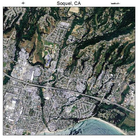Aerial Photography Map Of Soquel Ca California