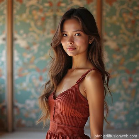 Lady With Elegant Appearance Stable Diffusion Online