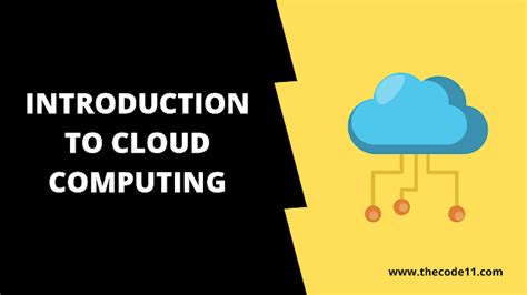 Introduction To Cloud Computing