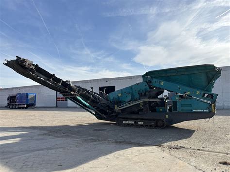 Used Powerscreen Warrior 800 Scalping Screener Available