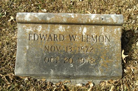 Edward Wayne Lemon 1872 1958 Find A Grave Memorial