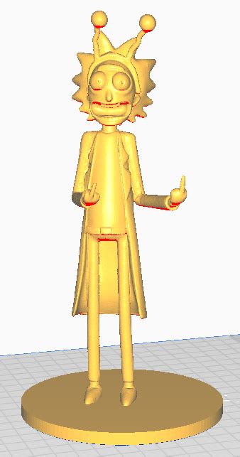 Stl File Rick And Morty Cell Phone Holder・model To Download And 3d