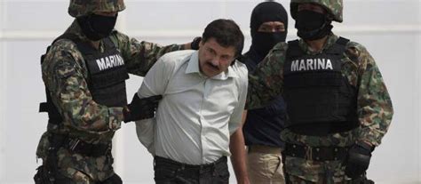 Autoridades Presentaron A El Chapo Guzmán Líder Del Cartel De Sinaloa