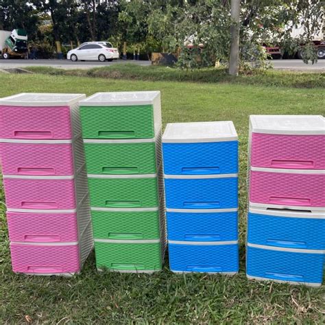 Lhk 2 Layer 177x157x14 Plastic Rattan Durabox Drawerclothes