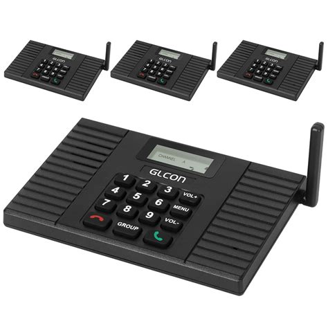 Mua Intercoms Wireless For Home Full Duplex Wireless Intercom System Hands Free 1 1 Mile