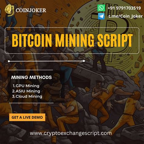 A Step By Step Guide To Setting Up Your Bitcoin Mining Script By