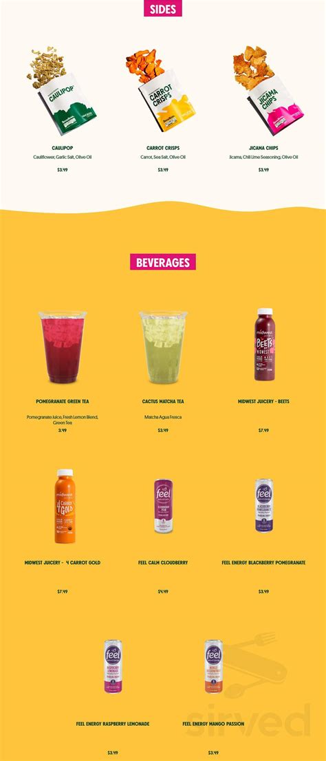 Breadless Menu In Detroit Michigan Usa