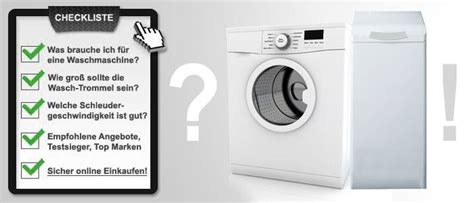 Waschmaschine Kaufen Vergleiche Tests Und Tipps