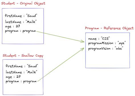 Creating A Deep Vs Shallow Copy Of An Object In Java By Mahnoor Malik