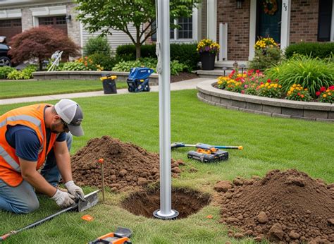 Durable American Made Home Flagpoles For Your Yard Federal Flags Llc