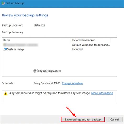 napraw kod błędu kopii zapasowej 0x80070032 w systemie windows 11 10