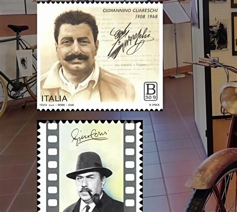 Le Poste Celebrano Con Un Annullo Don Camillo E Peppone